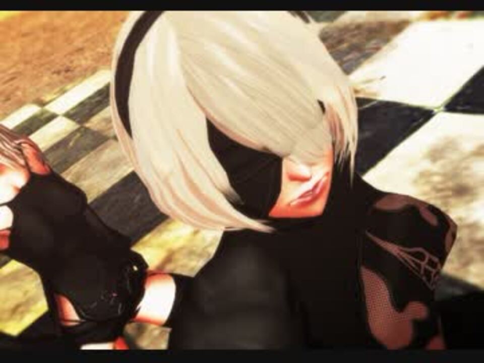 【MMDNieR】2BさんとA2さんで「砂の惑星」を踊ってもらいました【まめる式モデル】 - ニコニコ動画