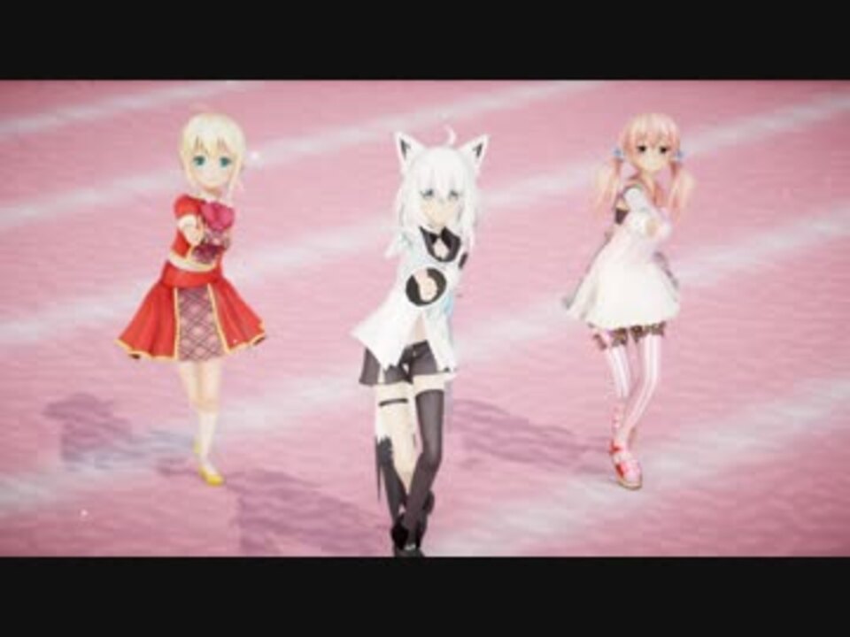【MMD】Vtuberの3人にPopular Songを踊ってもらいました。 - ニコニコ動画