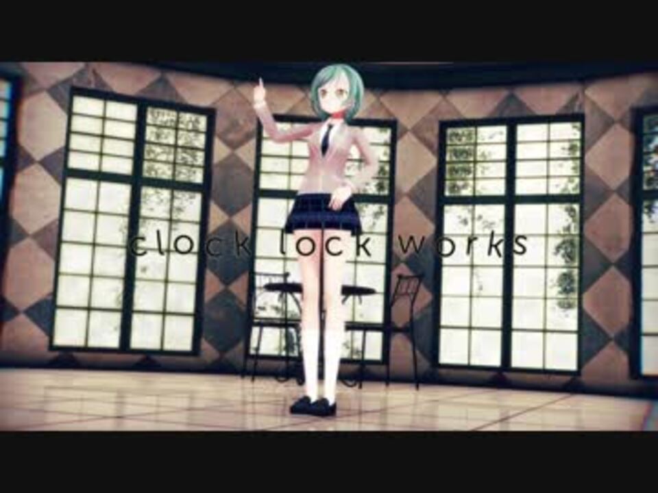 【MMDバンドリ】clock lock works【氷川姉妹】 - ニコニコ動画