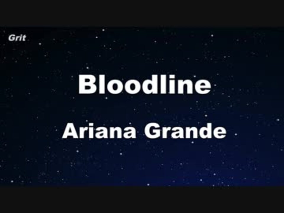 borderline feat. Missy Elliott - Ariana Grande Karaoke 【With Guide ...