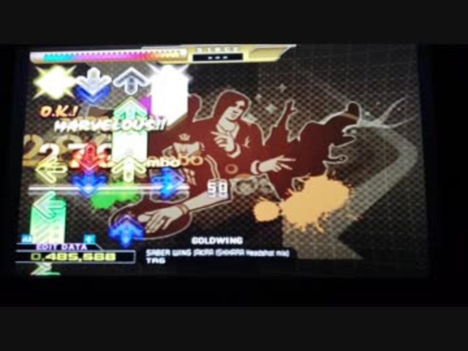 【DDR EDIT】SABER WING(AKIRA ISHIHARA Headshot mix) Lv18 - ニコニコ動画