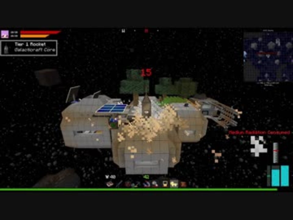 【AstroBlock】宇宙日記＃2【minecraft】 - ニコニコ動画