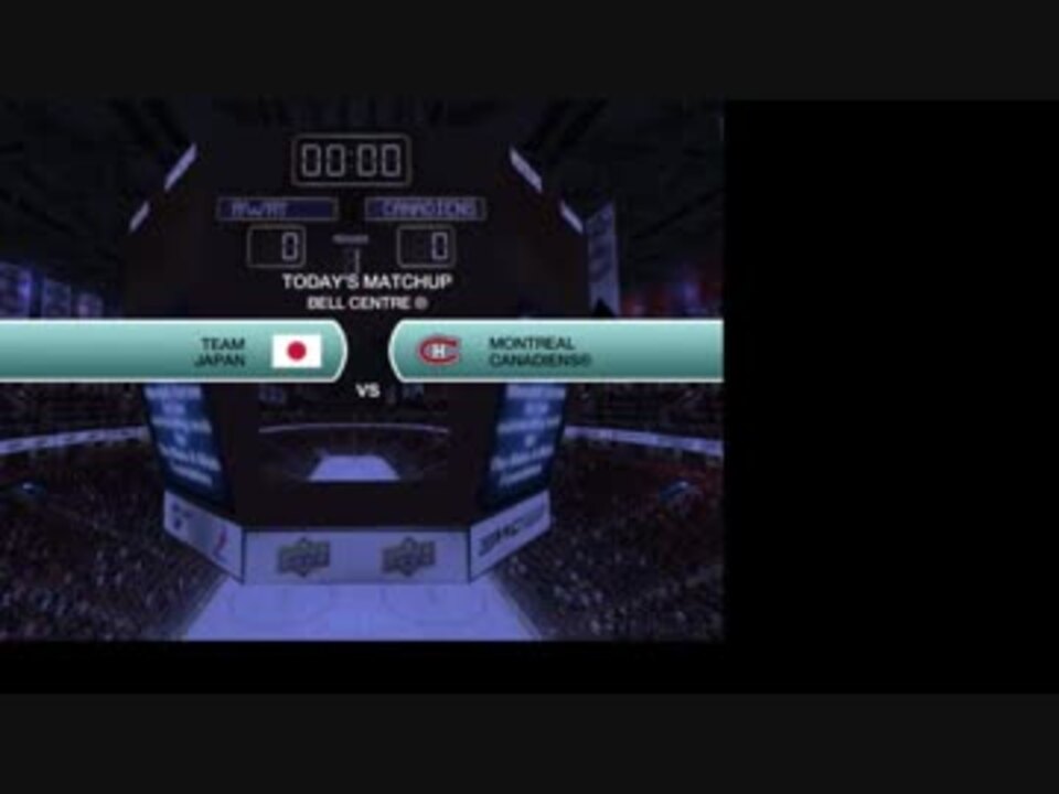Ice Hockey Japan World Tours VS Montreal Canadiens - ニコニコ動画