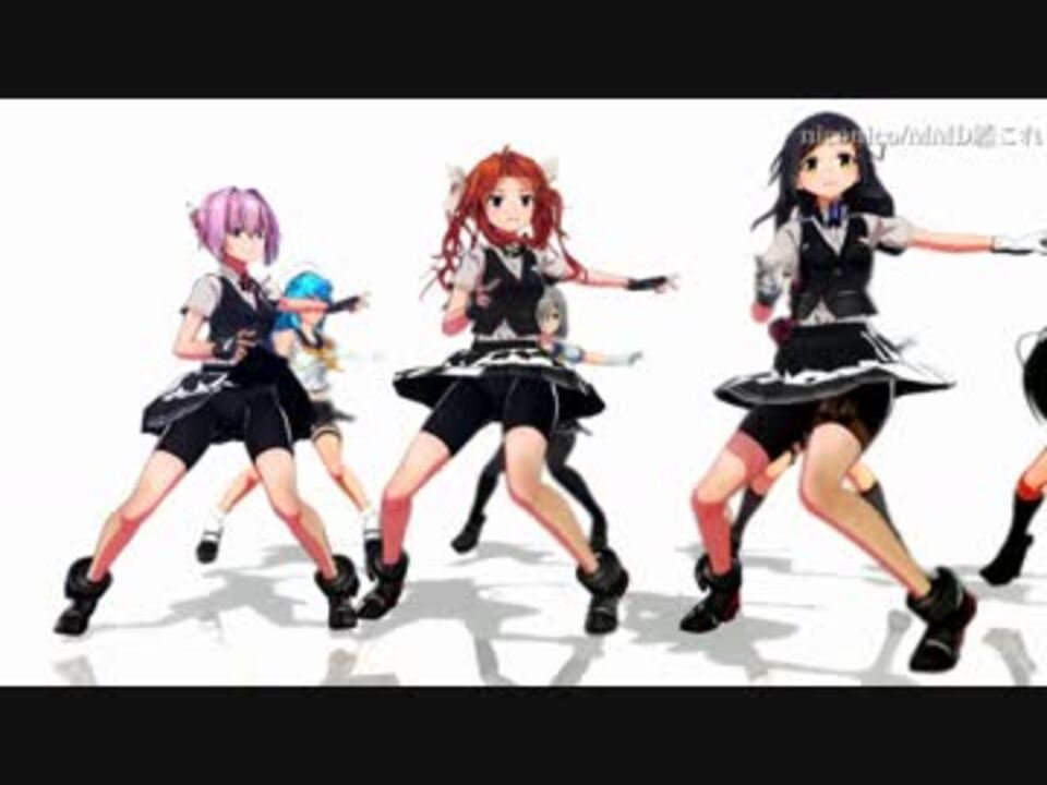 【mmd艦これ】陽炎型7人で 独逸ラメント（吉原ラメント替え唄）【1080p60f】 ニコニコ動画