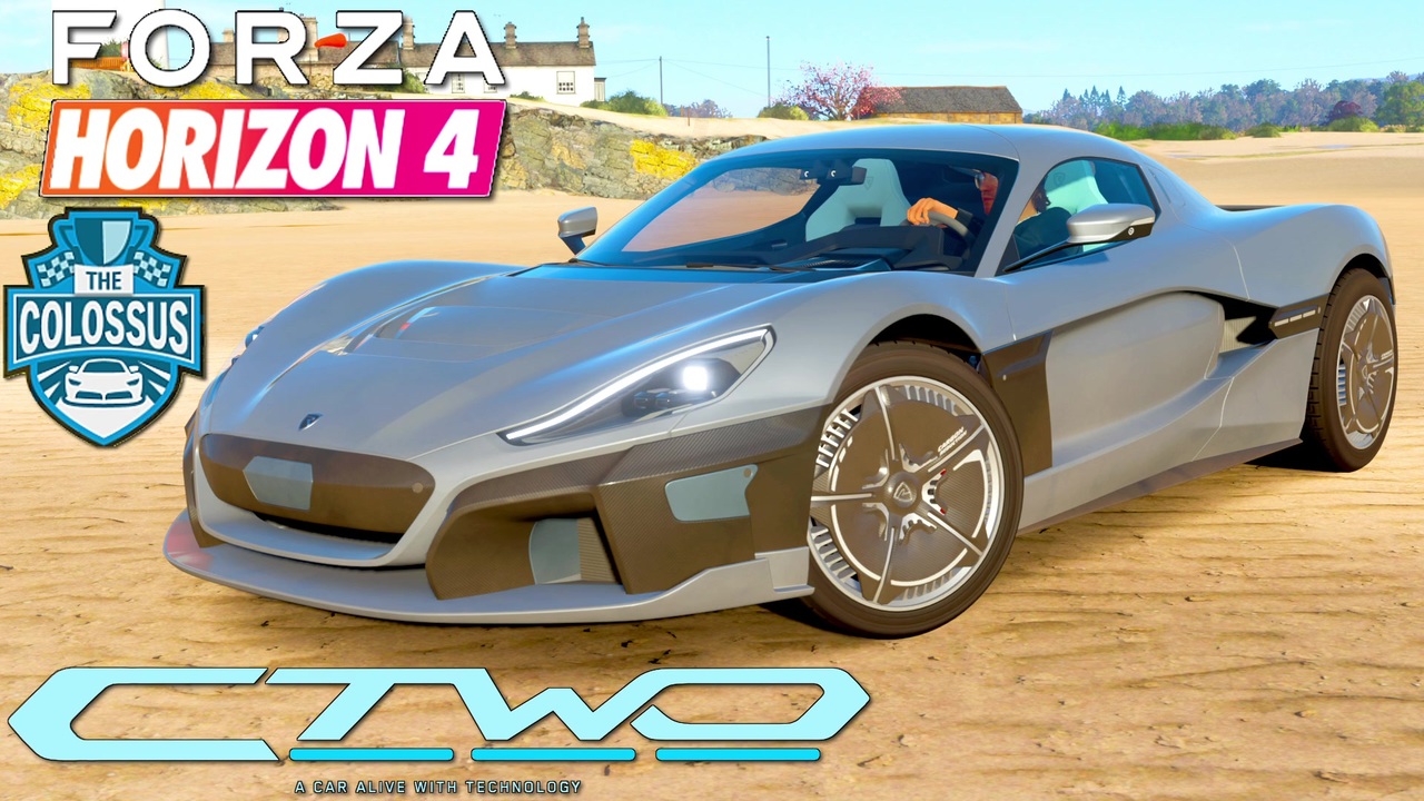 【XB1X】FH4 - Rimac C_TWO - The Colossus - ニコニコ動画