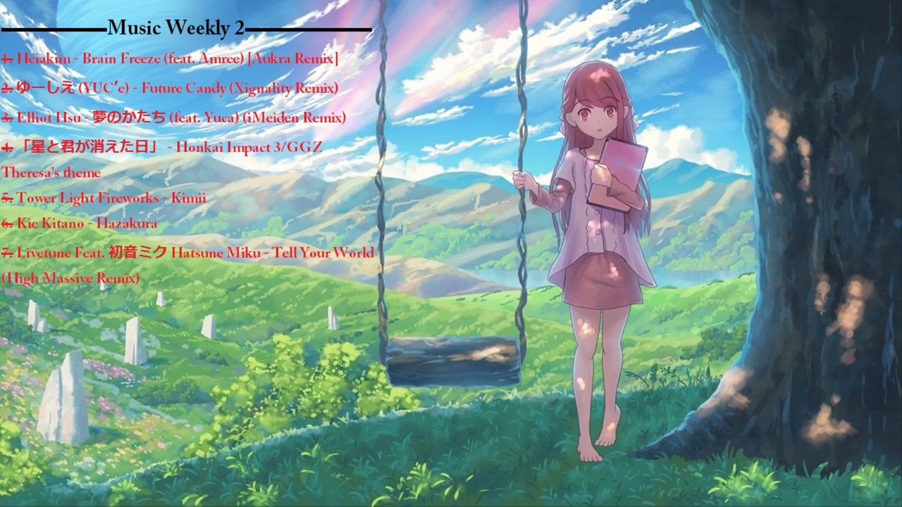 Anime Music Weekly #2 - 7 BEST ANIME SONGS OF THE WEEK ♬ - ニコニコ動画