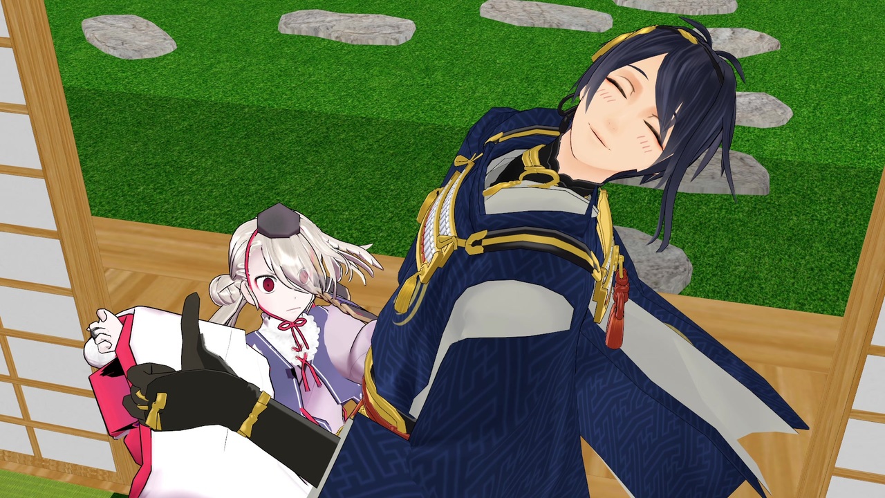【mmd刀剣乱舞】今剣がポカポカするだけ ニコニコ動画