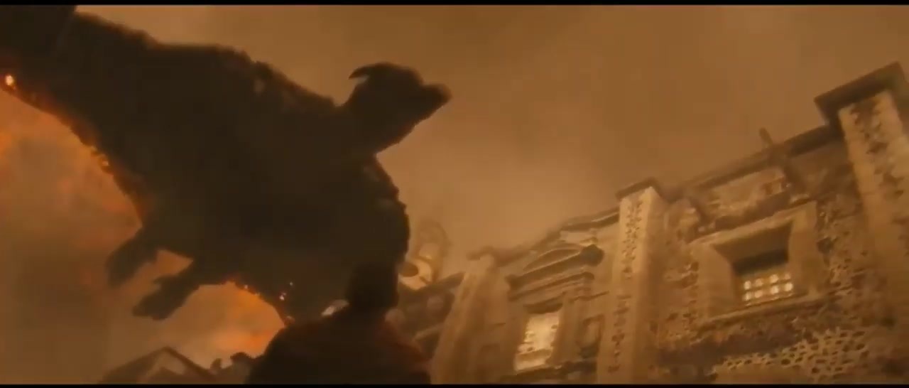 Rodan vs jets and King Ghidorah - HD - Godzilla: King of the Monsters ...