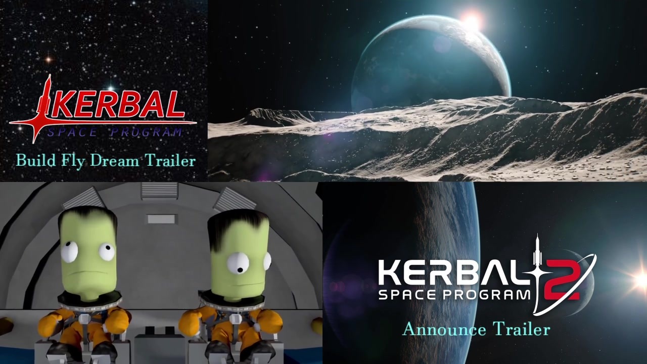 【比較動画】Kerbal Space Program 1&2 Trailer - ニコニコ動画