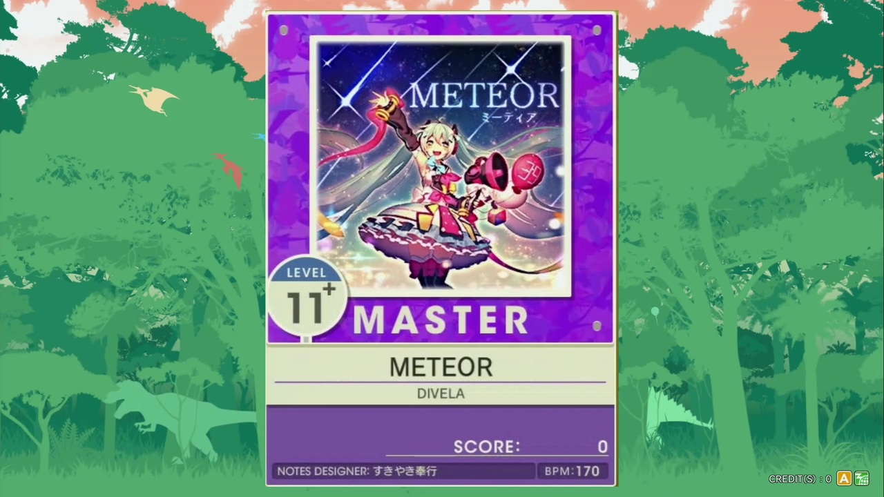 【譜面確認用】 METEOR MASTER 【チュウニズム外部出力】 - ニコニコ