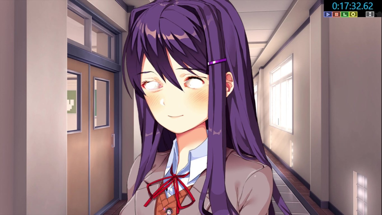 【Doki Doki Literature Club!】ドキドキ文芸部 True End 26:24.28【RTA】 - ニコニコ動画