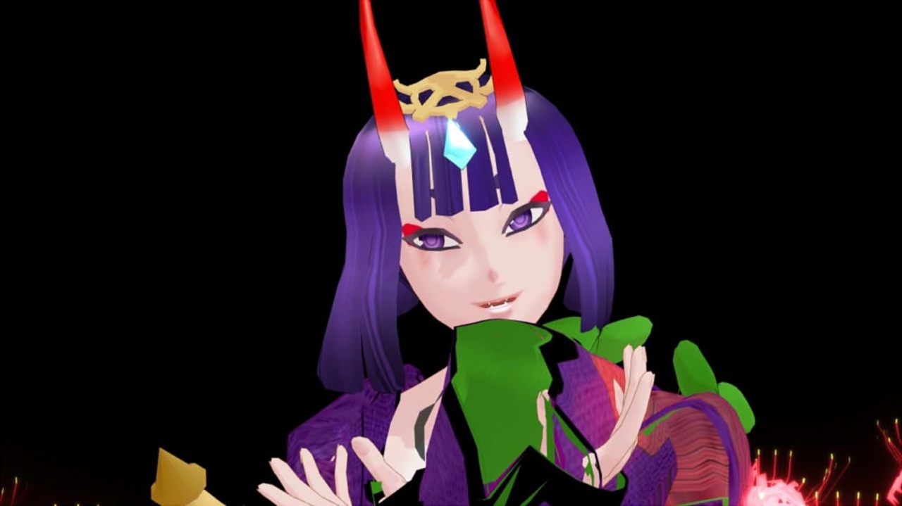 【Fate/MMD】更新したいのでモデルテスト＆3年前からの同じモデルの記録【酒呑童子】 - ニコニコ動画