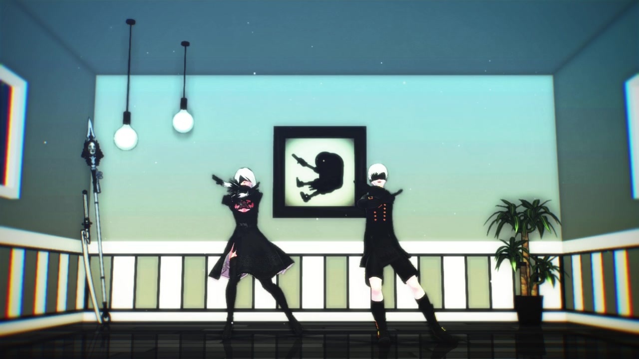 【MMDNieR】2Bと9Sのリモコン - ニコニコ動画