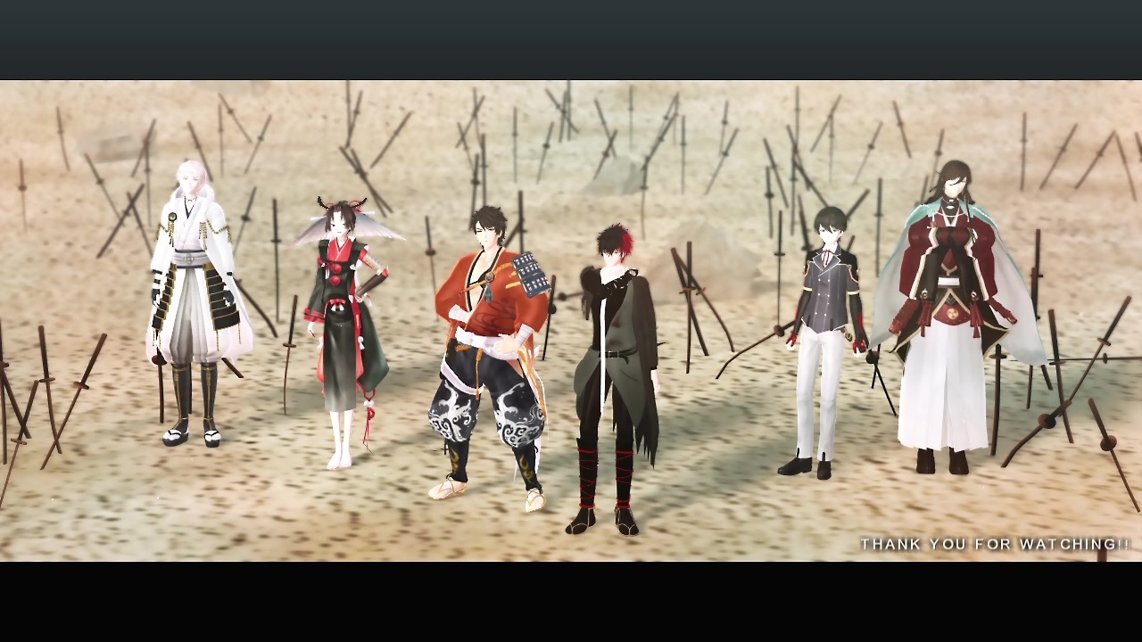 【mmd刀剣乱舞】6振りで「劣等上等」 ニコニコ動画