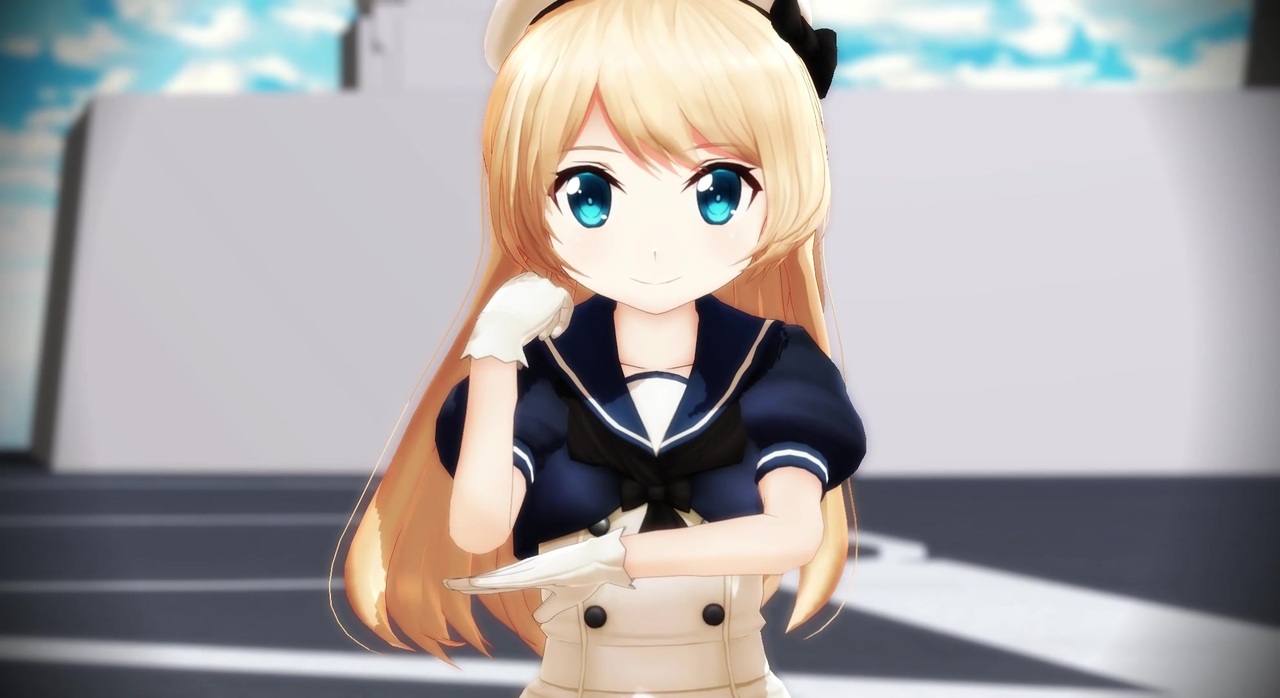 【mmd艦これ】ぽんぷ長式jervisで「ベノム」ｽｶｰﾄ短めver ニコニコ動画