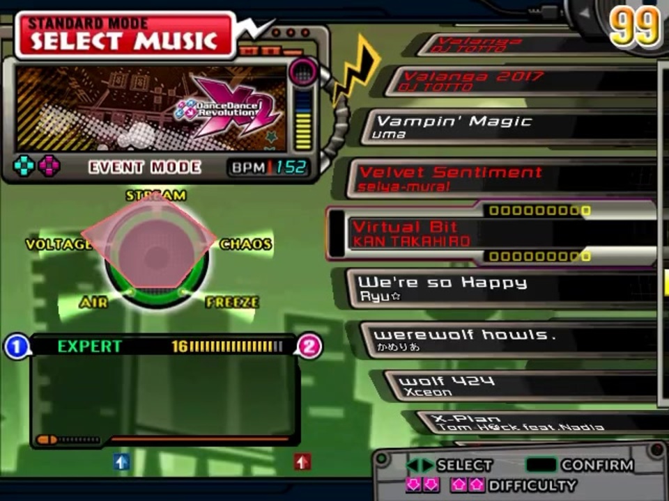 【StepMania】Virtual Bitの足譜面を作ってみた【DDR】 - ニコニコ動画