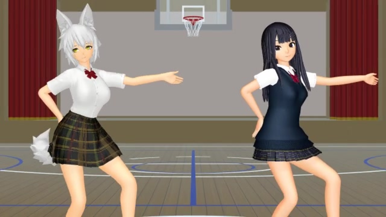 【MMD】KEITEL式制服JKと--式ハイフェンでDinDonDan - ニコニコ動画