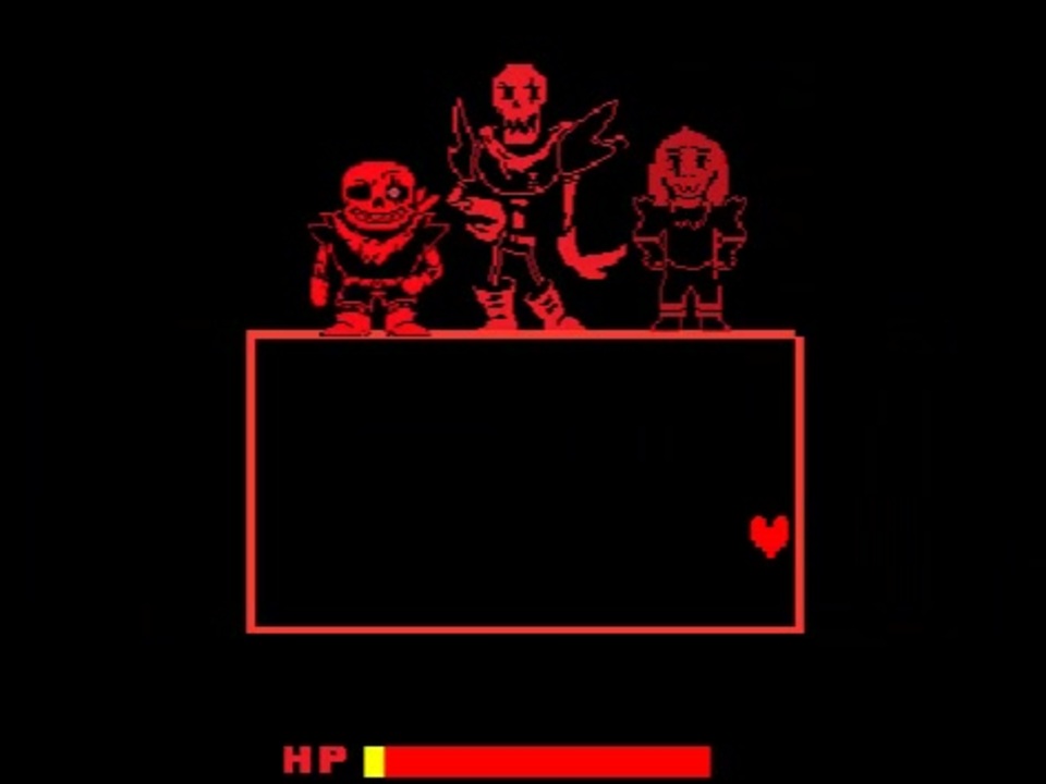 Undertale(fell)]great time trio - ニコニコ動画