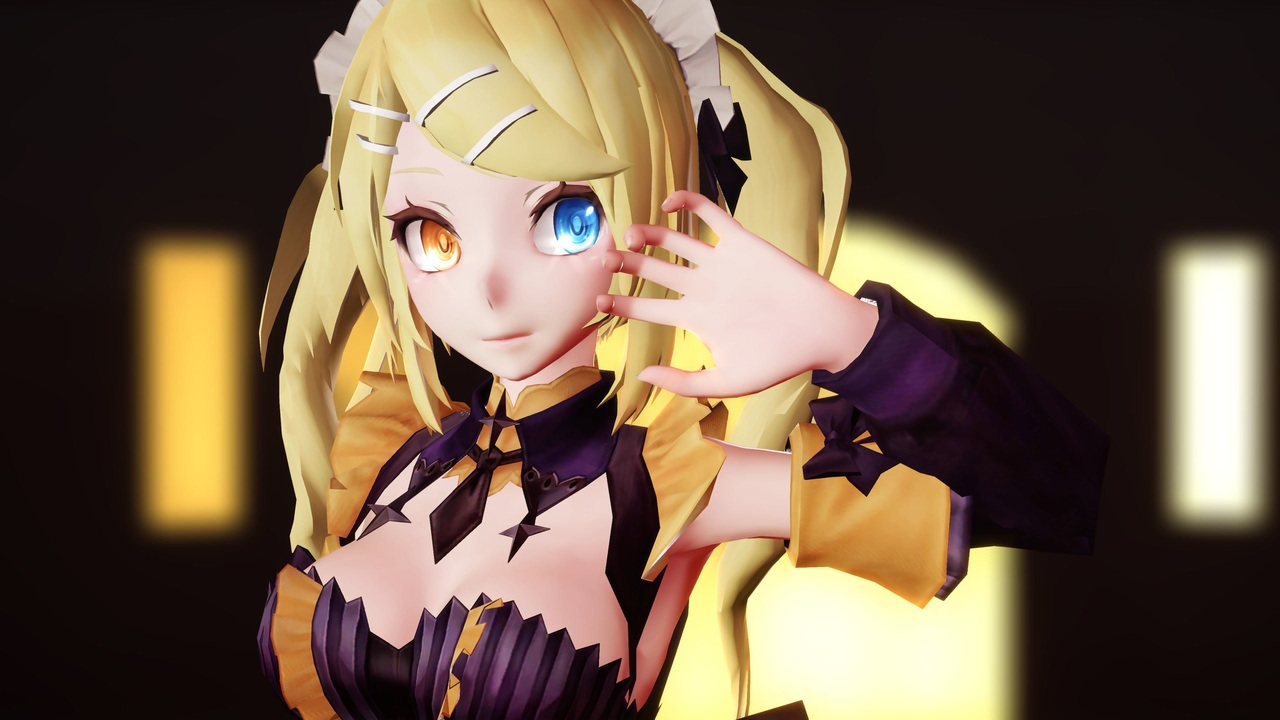 【MMD杯ZERO2】Tda式改変ハロウィン大人リンで「Happy Halloween」【MMD】 - ニコニコ動画