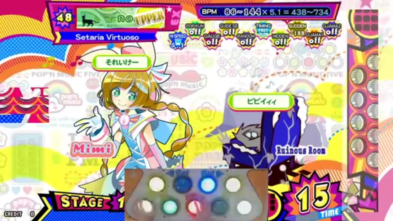 [ポップン]Lv48 nostos [UPPER] EX - ニコニコ動画