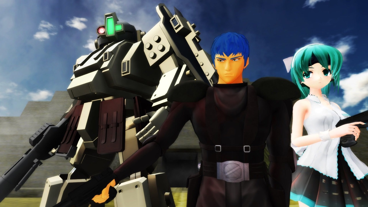 【MMD杯ZERO2】VOTOMS ANOTHER 金色の遺跡【モデル配布】 - ニコニコ動画