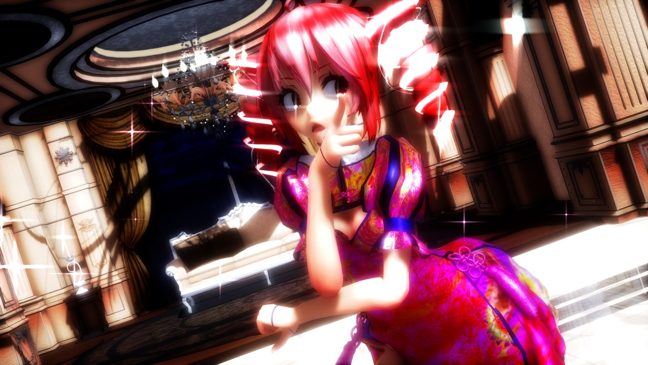 Ray MMD【Booo!】Tda式改変 重音テト - ニコニコ動画