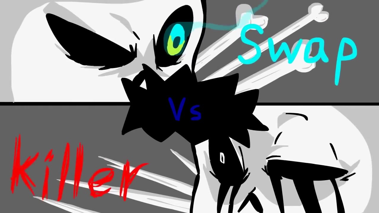 swap vs killer undertale au animation - ニコニコ動画