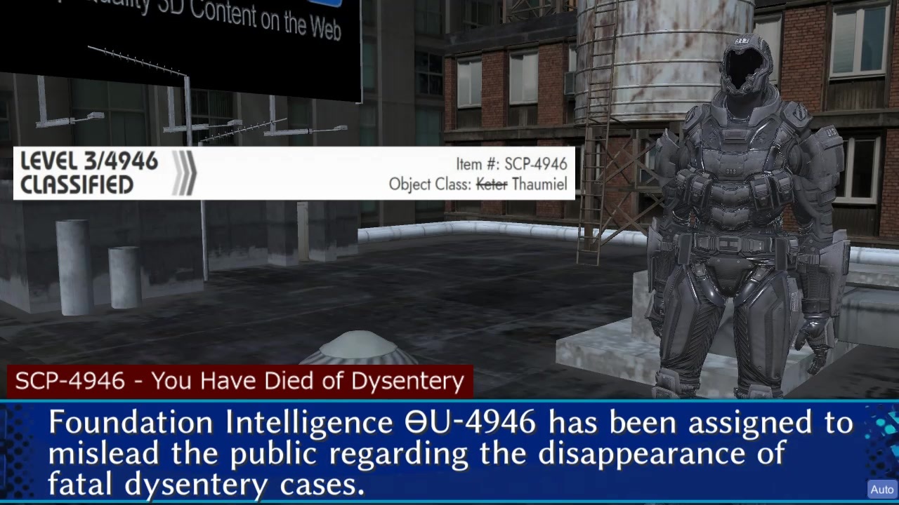 SCP-4946 - You Have Died of Dysentery - ニコニコ動画