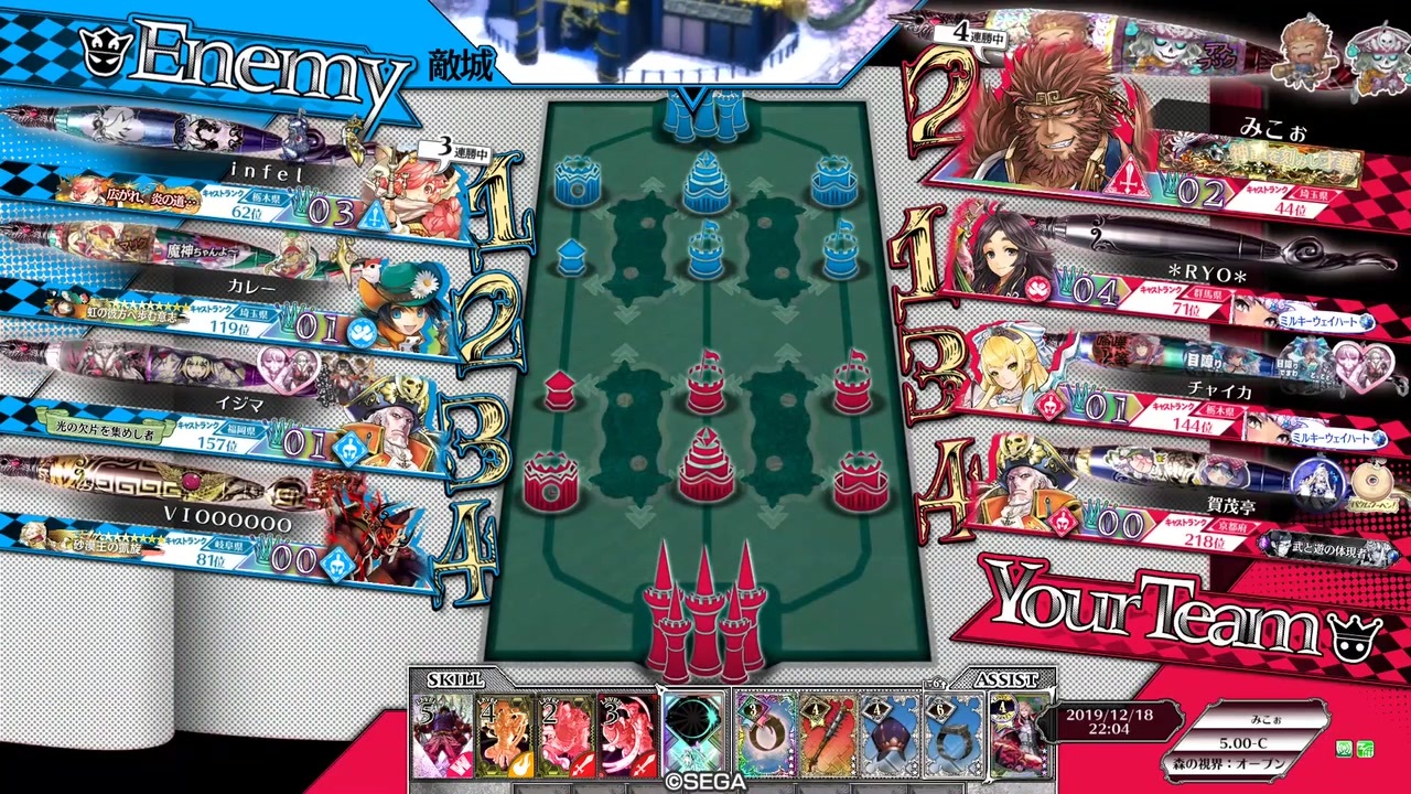 【wlw】三匹が斬ったり突いたり引っ張ったり Part2【美猴 EX2】 - ニコニコ動画