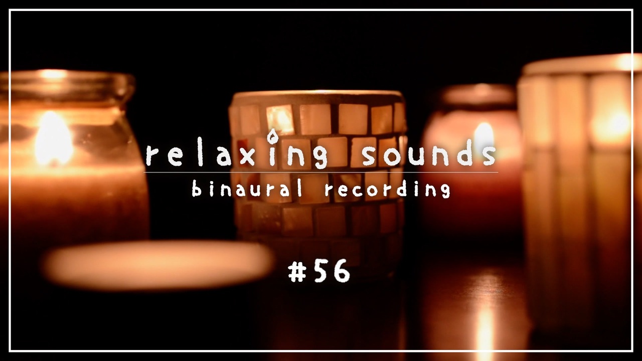 両耳同時に梵天で耳かきされる音【入眠用BGM #56】 - ニコニコ動画