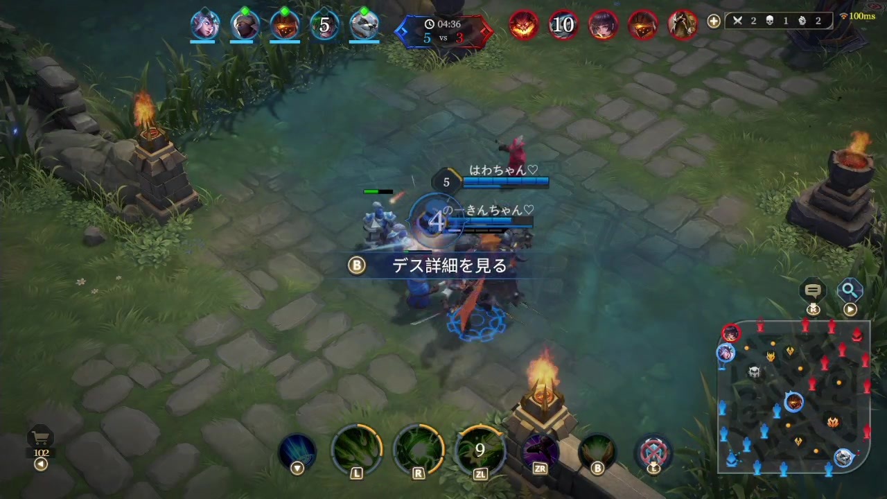 arena of valor対戦動画part12ナタリア[声無し無編集]aov - ニコニコ動画