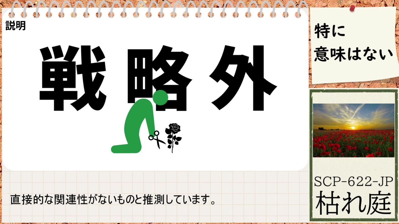 【ゆっくりSCP】SCP-622-JP - 枯れ庭 - ニコニコ動画