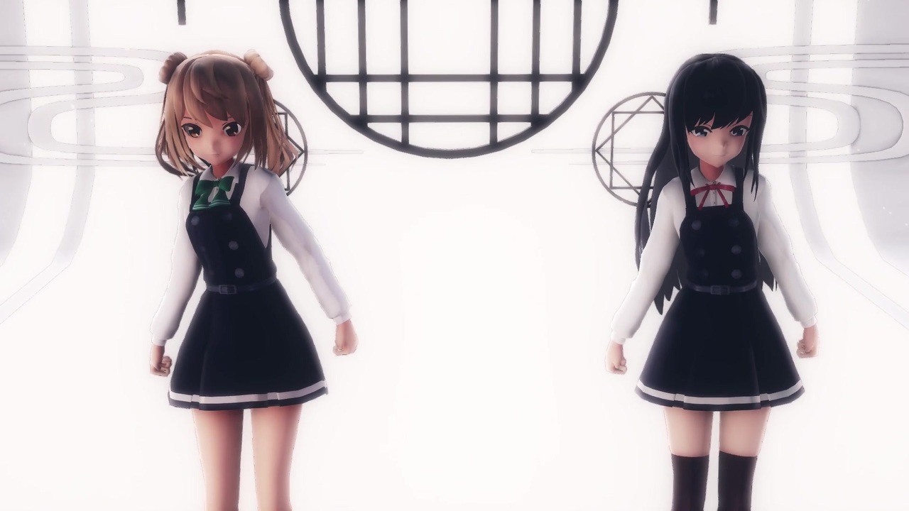 再掲 【mmd艦これ】つかさ式朝潮・満潮改二で「glide」 ニコニコ動画