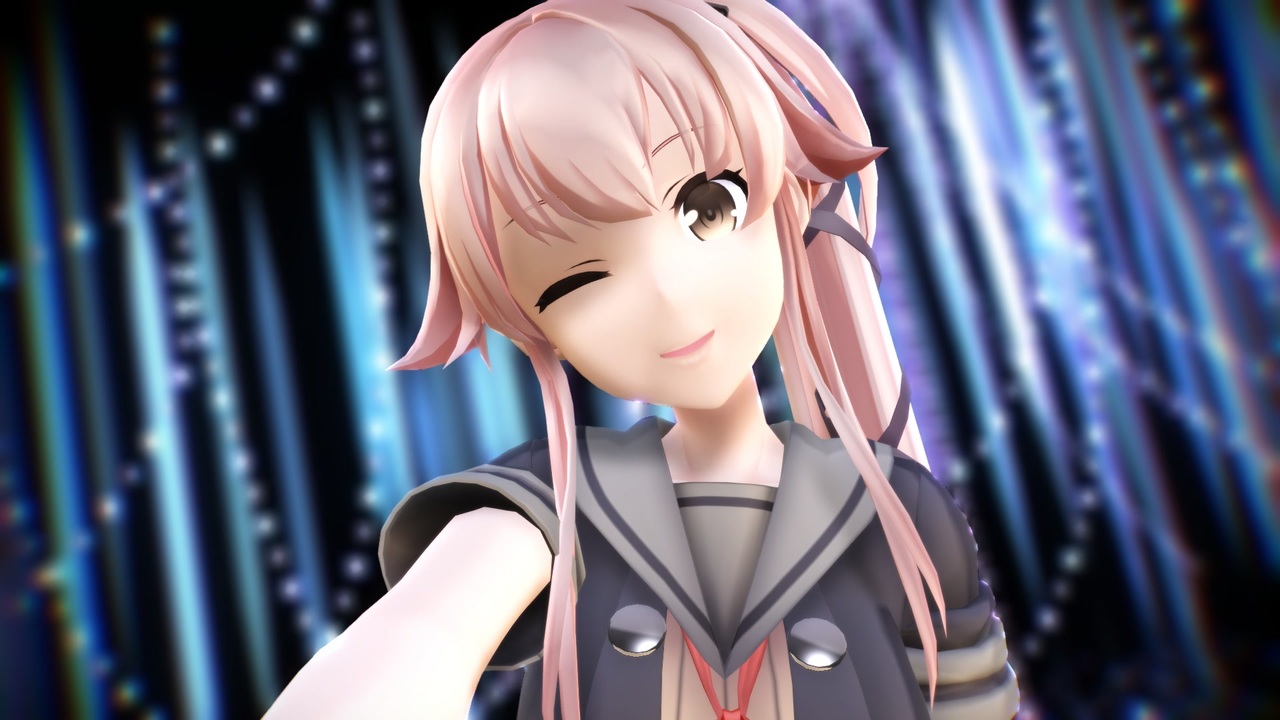 【mmd艦これ】世界の真ん中を歩く【由良さん】 ニコニコ動画