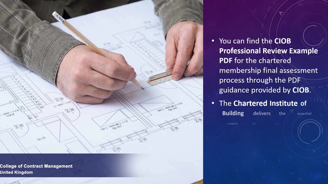 CIOB Professional Review Example pdf - ニコニコ動画