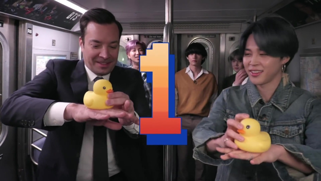 BTS 】Subway Olympics with BTS【防弾少年団】 - ニコニコ動画