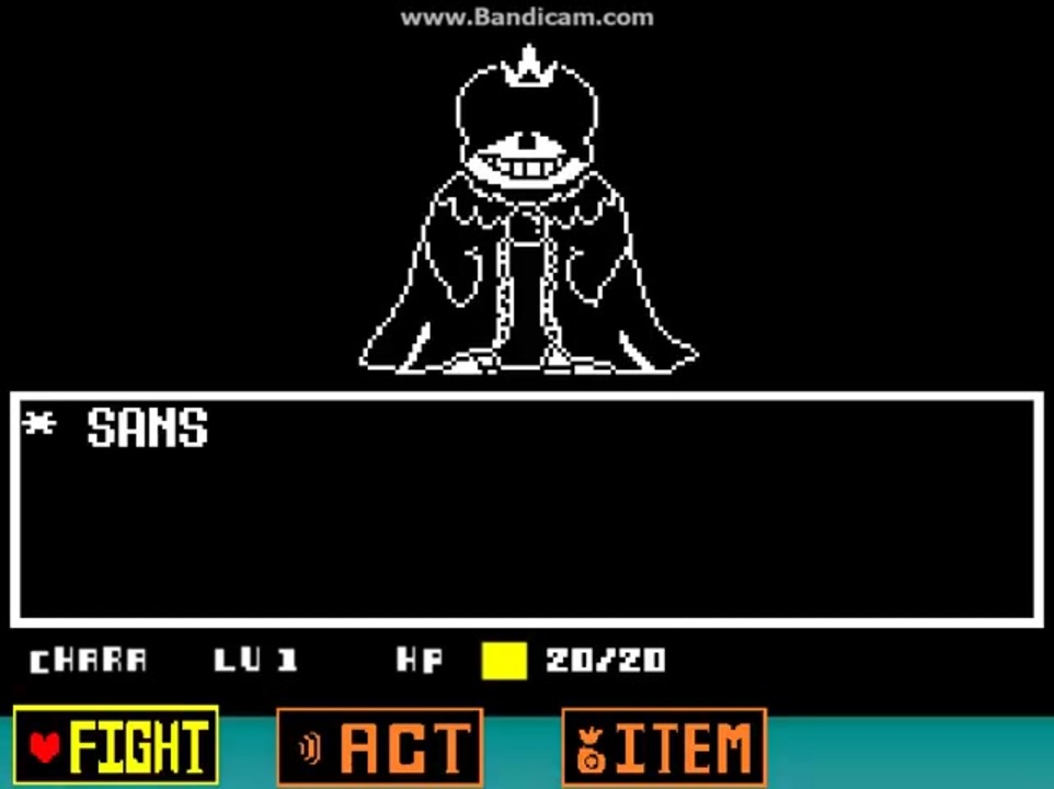 King Sans Fight Completed (Spare Ending) - ニコニコ動画