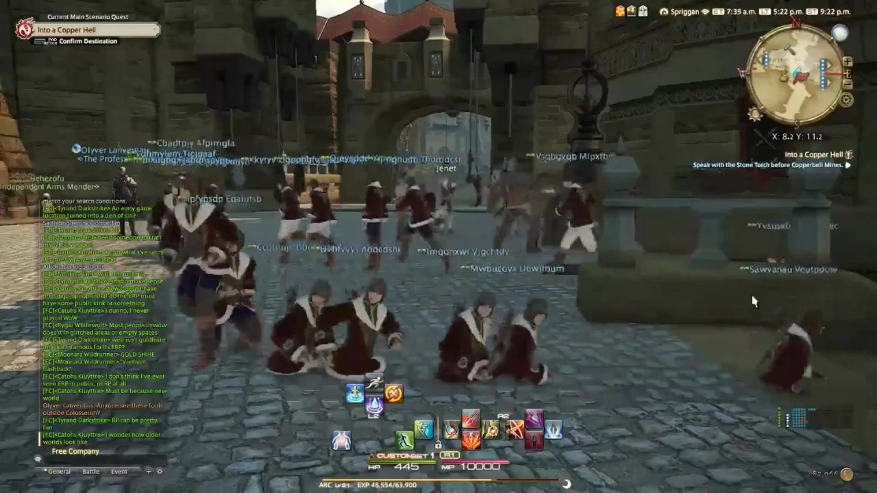 FF14 - bot Ul'dah Parade - ウルダハパレード - ニコニコ動画