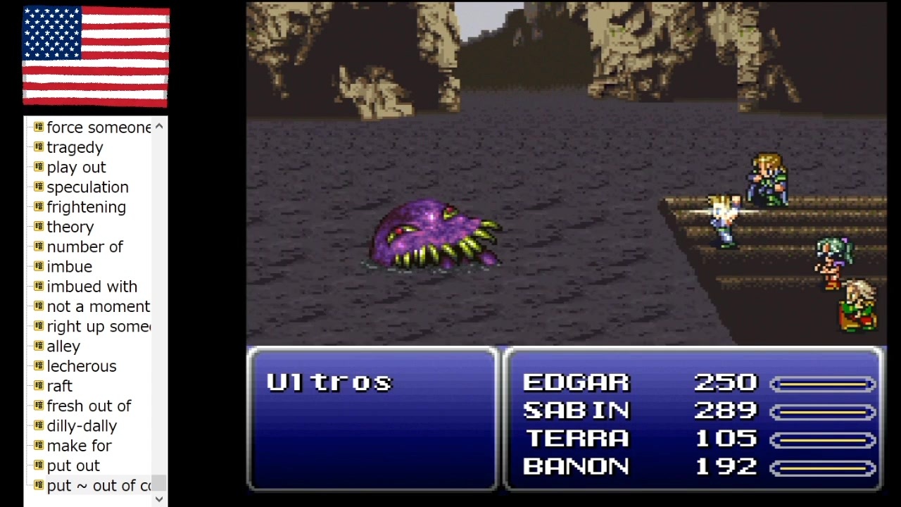 【アメリカ語でFF6】Part27ノイズだって？ここではだいたい1時間するとプツプツしだすんだよ② - ニコニコ動画