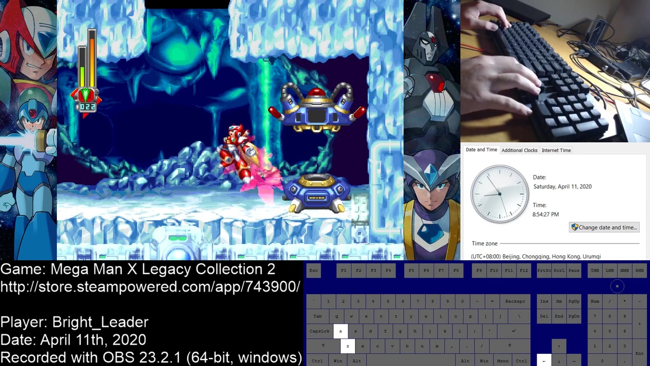 Windows Steam『MMXLC2/MMX6』-All Bosses, no deaths 20200411 - ニコニコ動画