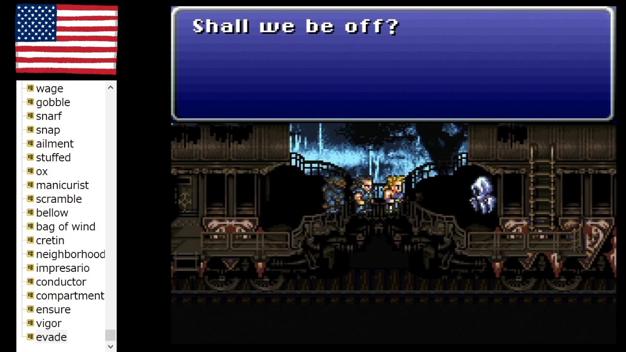【アメリカ語でFF6】Part40魔列車トーマスにテントを張ってスープレックスを決めてみせろ！！① - ニコニコ動画