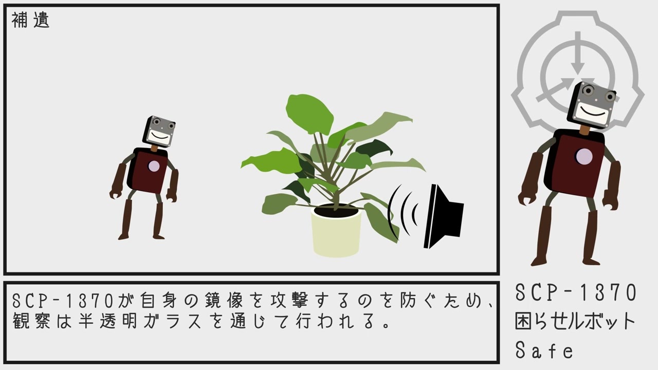 【SCP紹介】SCP-1370 困らせルボット【結月ゆかり】 - ニコニコ動画