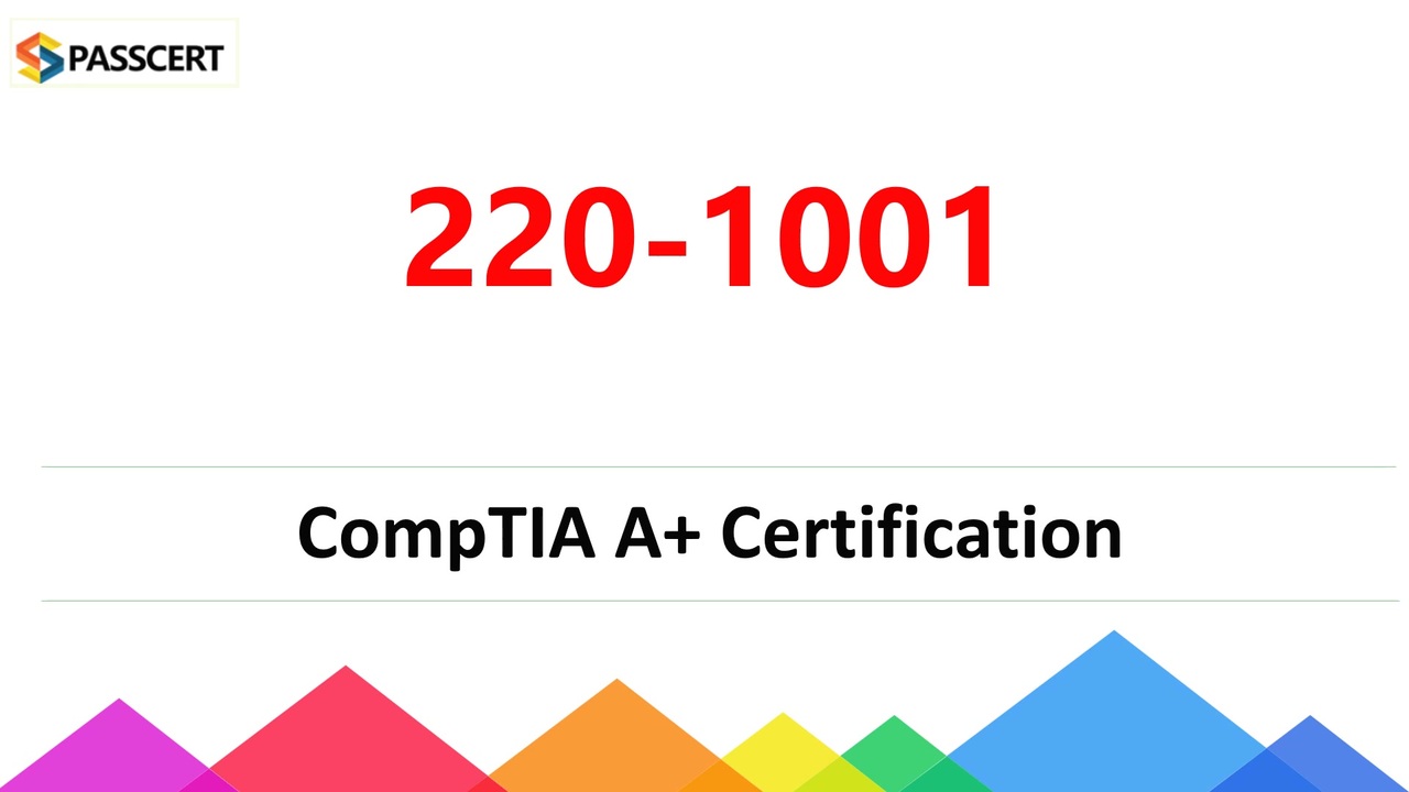 Latest CompTIA 220-1001 A+ Exam Training - ニコニコ動画