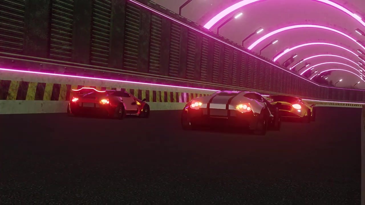 3D Car Racing Animation by Chapter43 - ニコニコ動画