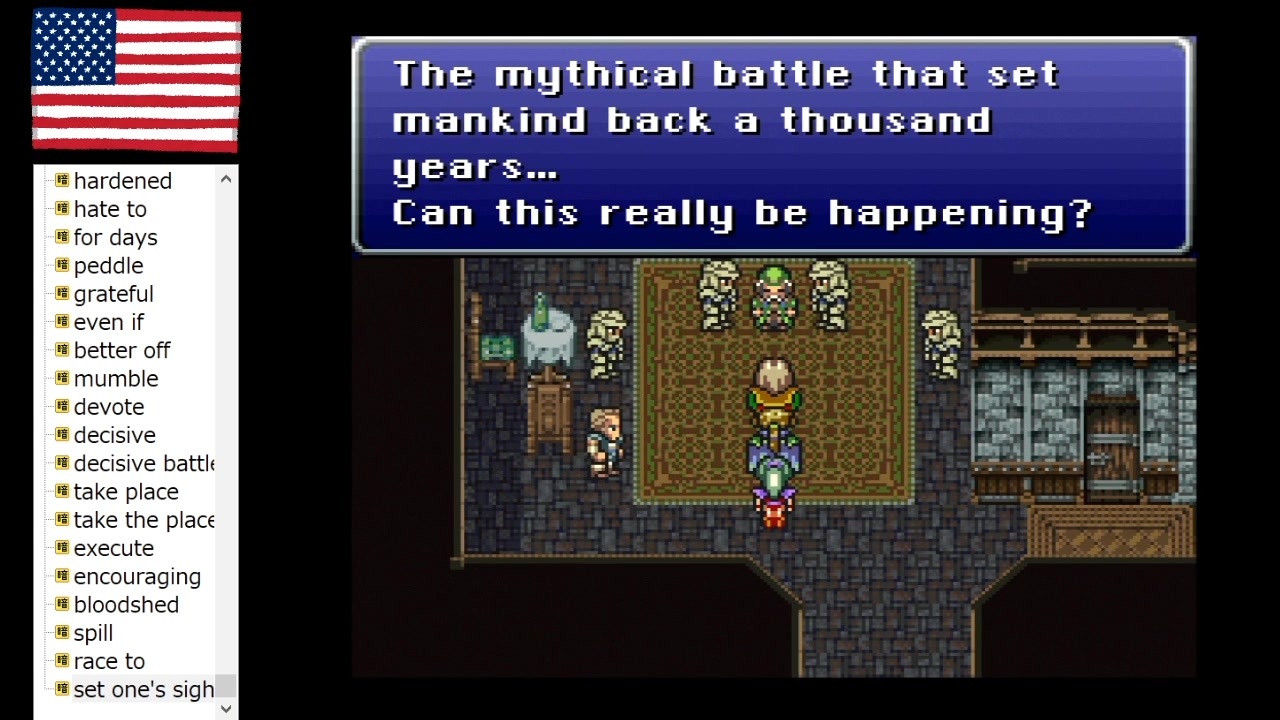 【アメリカ語でFF6】Part55ナルシェだヨ！全員集合！！① - ニコニコ動画