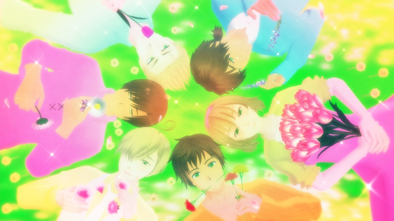 【APヘタリアMMD】トマト一家でflos - ニコニコ動画