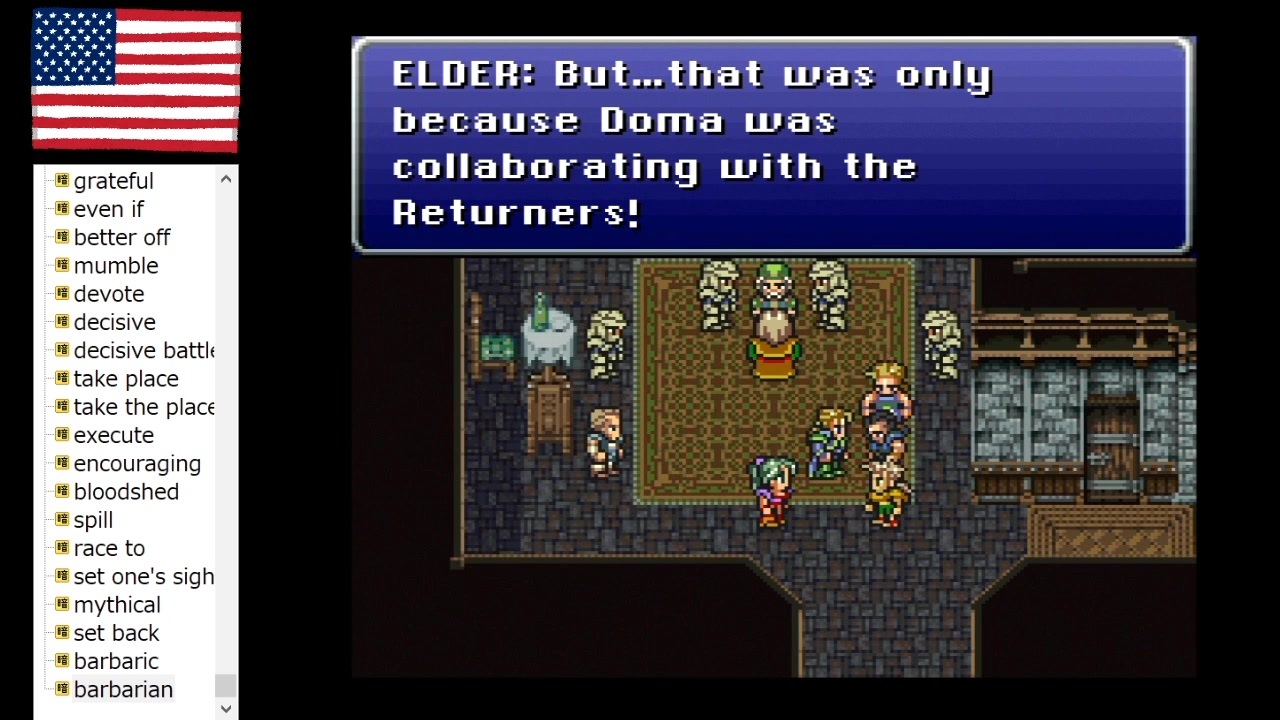 【アメリカ語でFF6】Part56ナルシェだヨ！全員集合！！② - ニコニコ動画