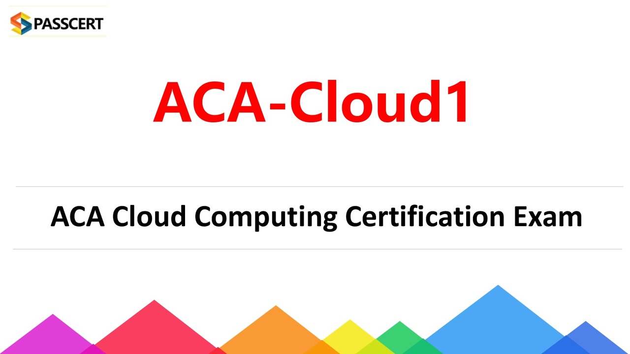 Alibaba ACA-Cloud1 Exam Questions - ACA Cloud Computing Certification Exam - ニコニコ