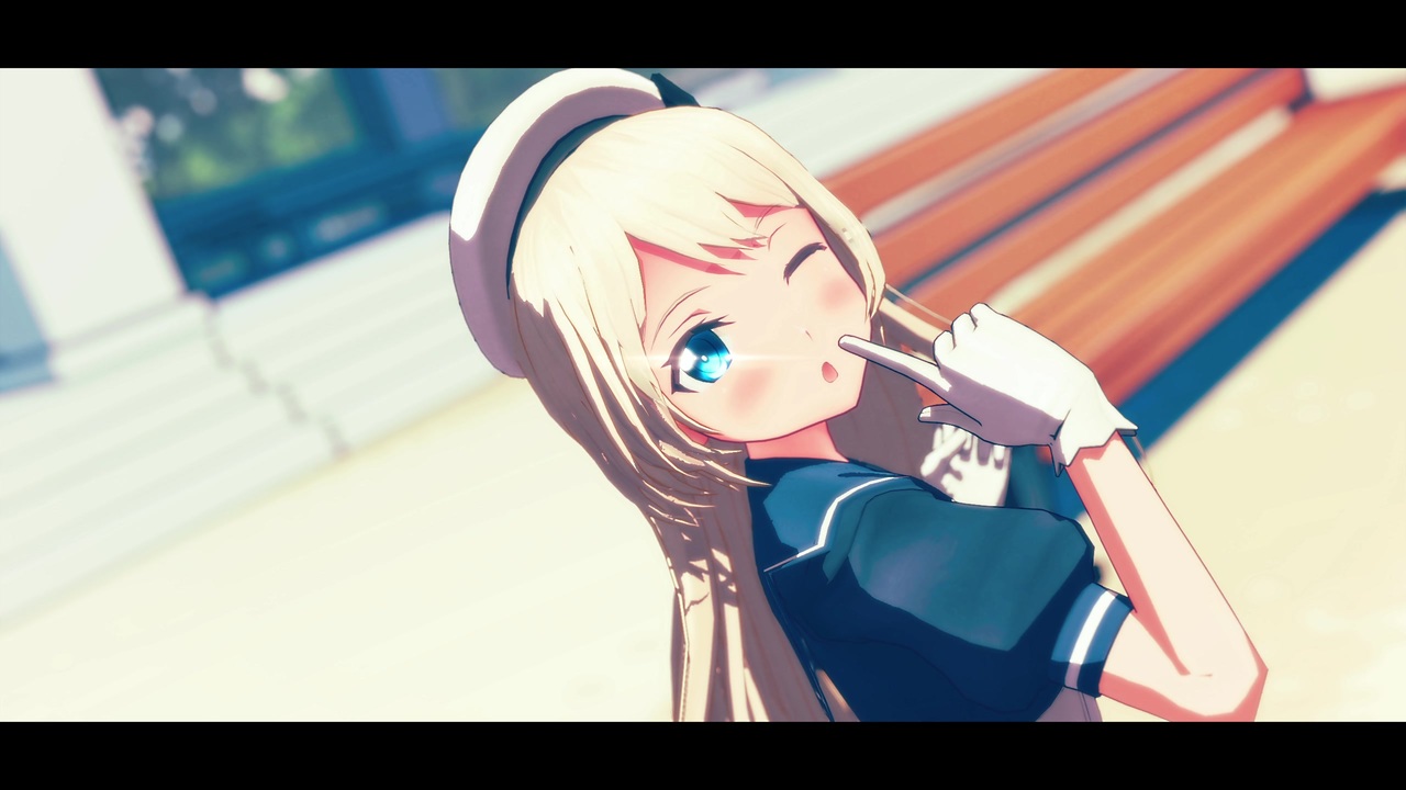 【mmd艦これ】jervisが「世界の真ん中を歩く」【カメラ配布あり】 ニコニコ動画