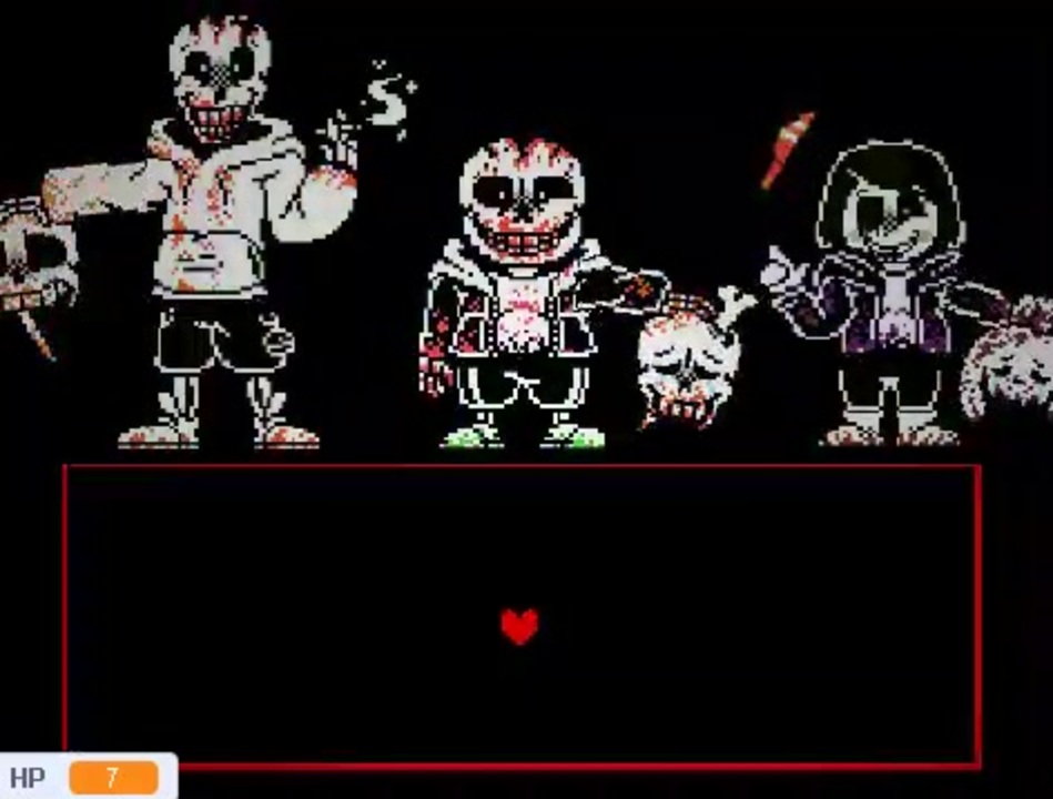 [Undertale(bad time trio)]insanity trio - ニコニコ動画
